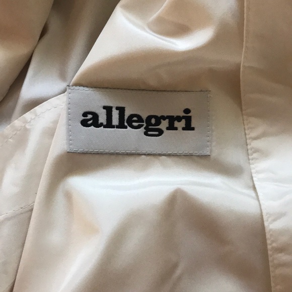 Allegri | Jackets & Coats | Allegri Cream Trench Coat | Poshmark
